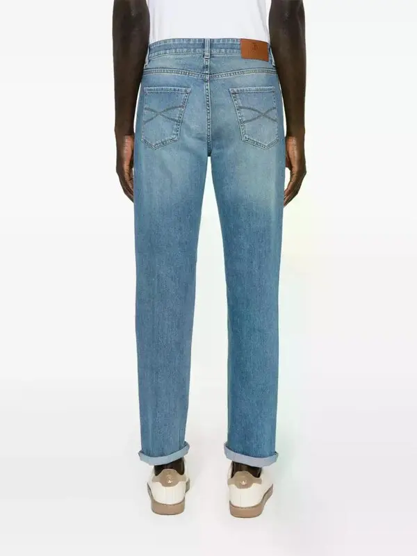 Brunello Cucinelli Mid-rise Straight-leg Jeans