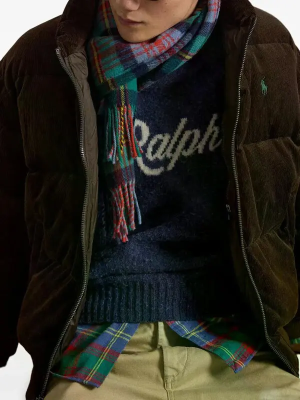 Polo Ralph Lauren Intarsia Logo Crew Neck Sweater