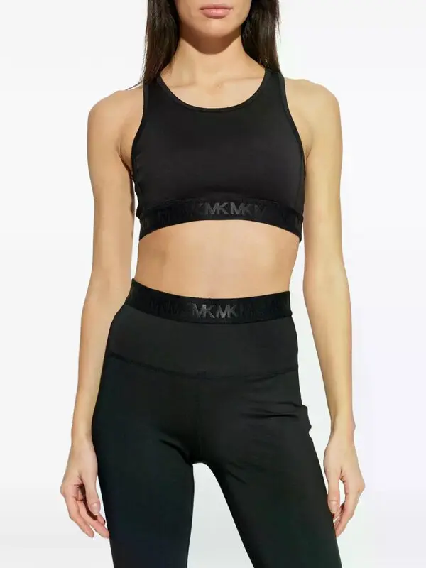 Michael Kors Logo-tape Sports Bra