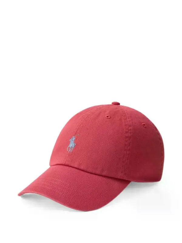 Polo Ralph Lauren Pony Cotton-chino Cap - Red