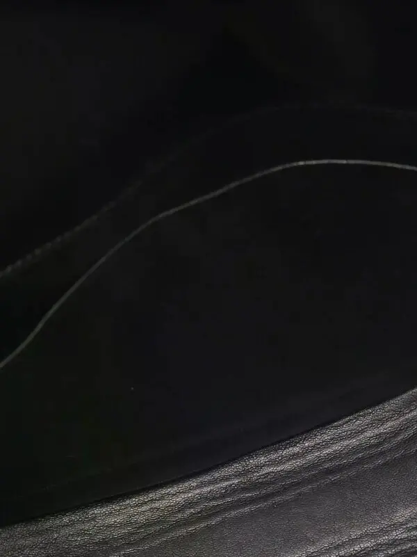 Hermès 1973 Sack Moto Shoulder Bag - Black