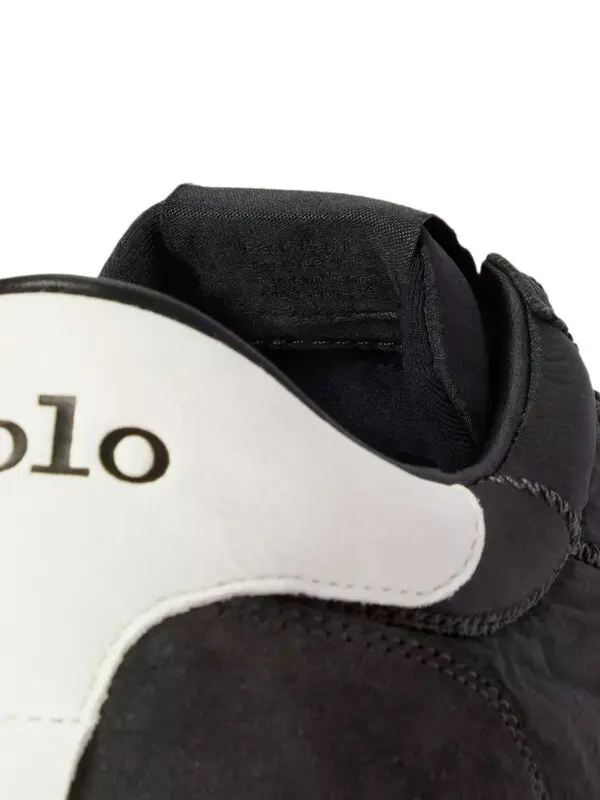 Polo Ralph Lauren Train 89 Suede-panelled Trainer