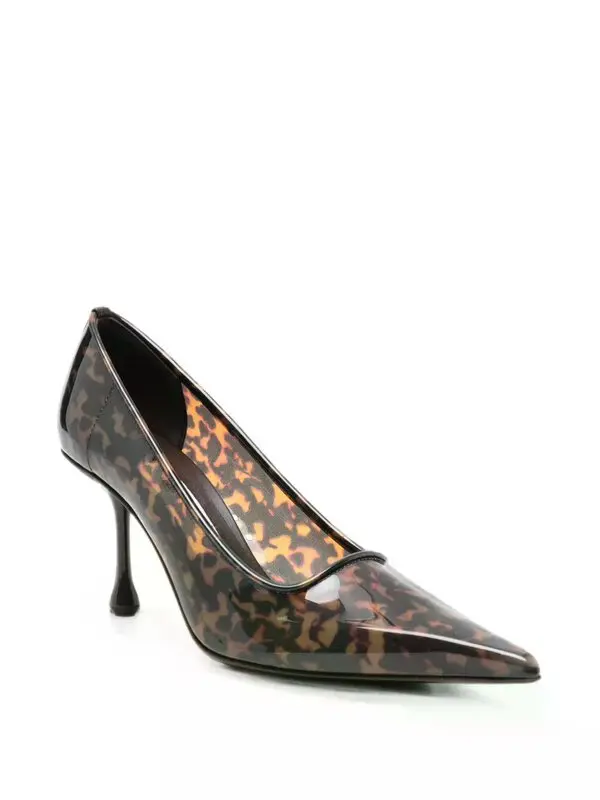 JIMMY CHOO Ixia Tortoise-pattern Pumps