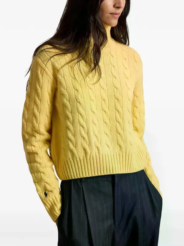 Polo Ralph Lauren Cable-knit Turtleneck Sweater