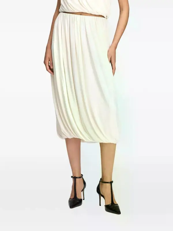 Cinq À Sept Calden Bubble-hem Midi Skirt