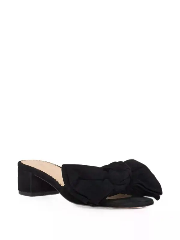Cinq À Sept Faith Suede Slide Sandals