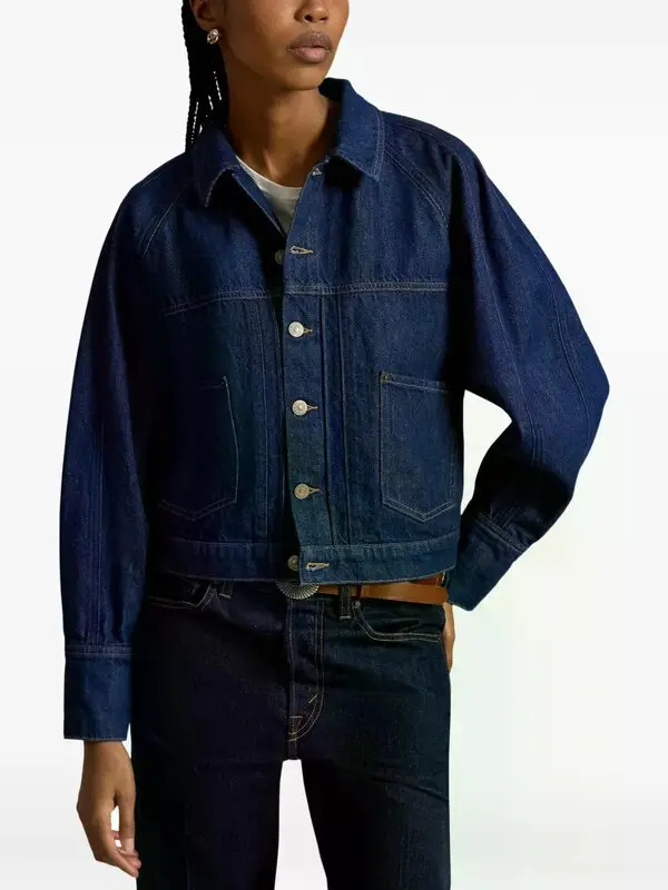 Polo Ralph Lauren Raglan-sleeves Buttoned Jacket