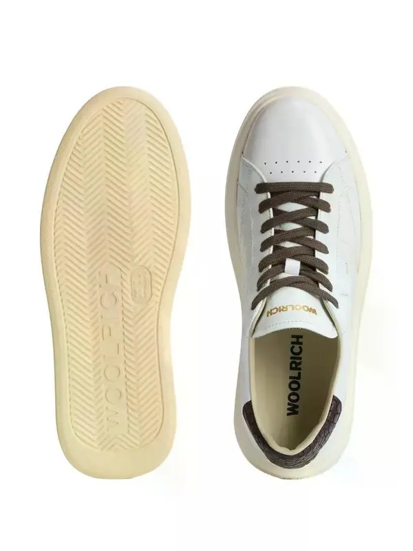 Woolrich Arrow Leather Sneakers
