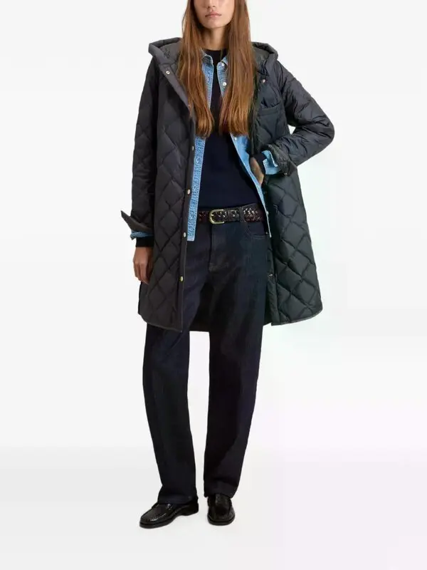 Woolrich Quilted Hooded Parka