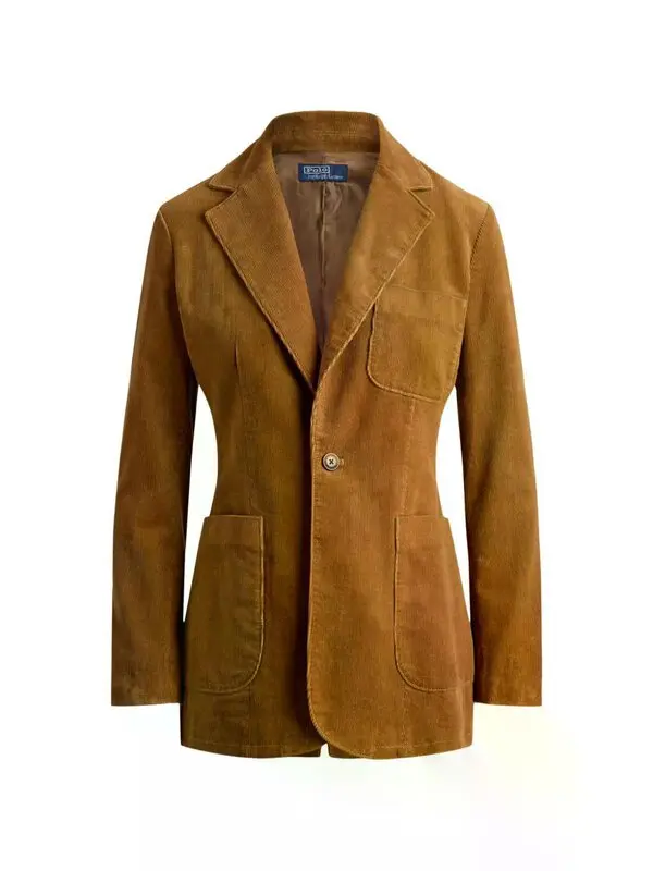 Polo Ralph Lauren Corduroy Buttoned Blazer