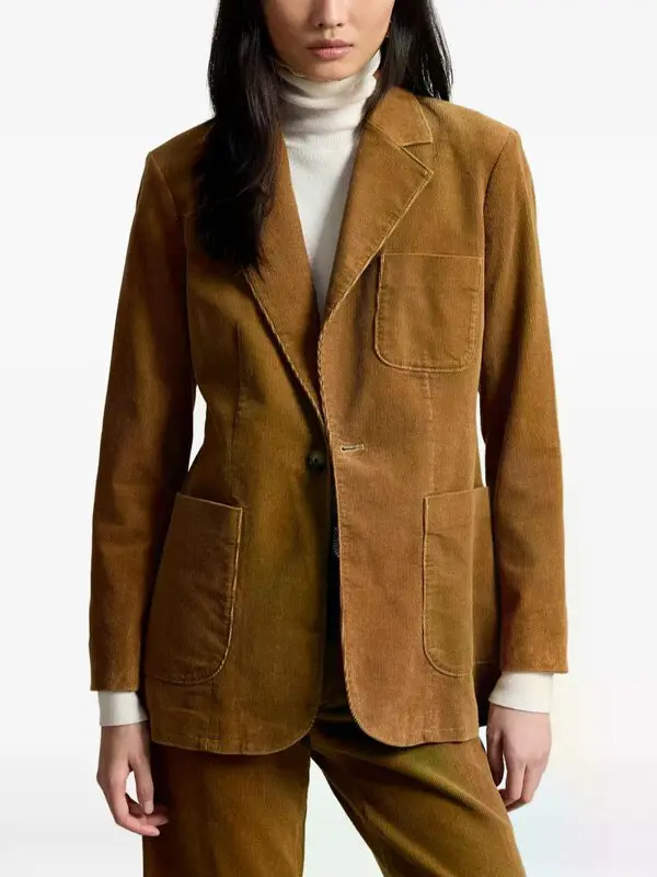 Polo Ralph Lauren Corduroy Buttoned Blazer