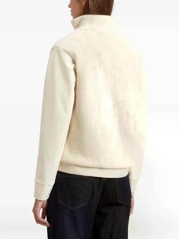 Woolrich Ribbed Long-sleeve Bomber Jacket