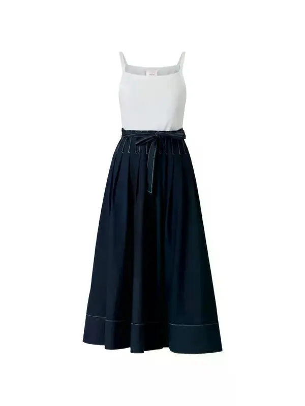 Cinq À Sept Olivia Midi Flared Dress - Blue