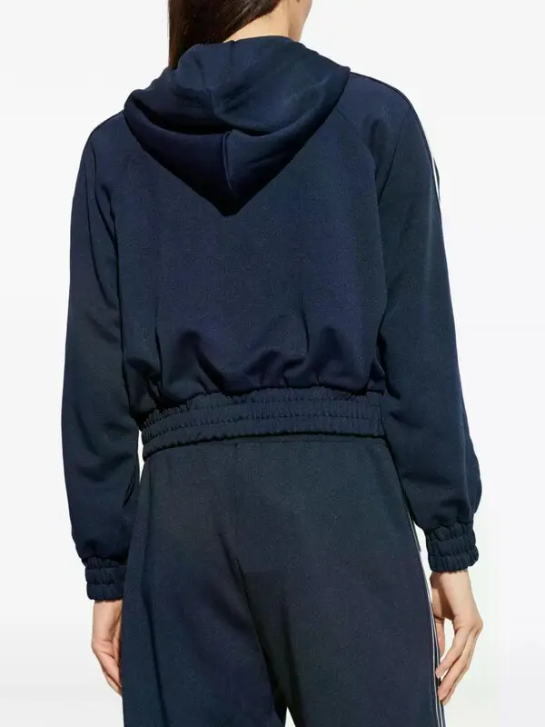 Michael Kors Logo-embroidered Zip-up Hoodie