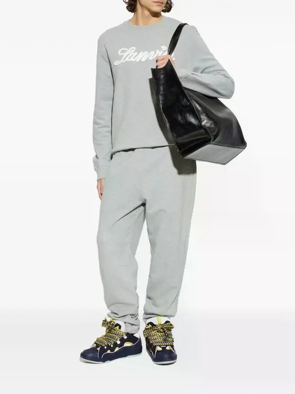 LANVIN Curb Panelled Sneakers
