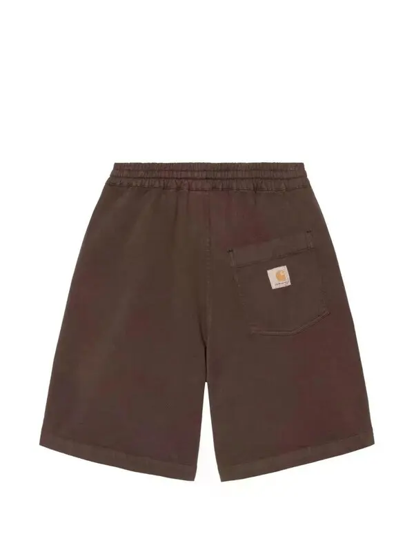 Carhartt Work In Progress Floyde Relaxed Fit Stretch-cotton Twill Shorts
