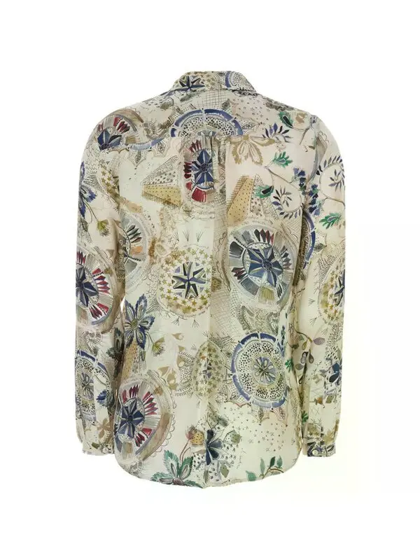 Momoni Meudon Graphic-print Button-up Shirt