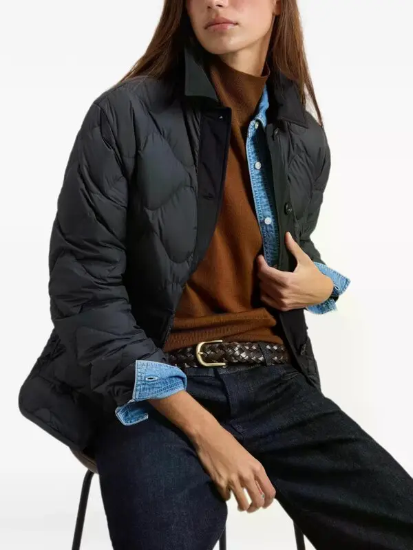 Woolrich Heritage Quilted Stand-up Collar Jacket