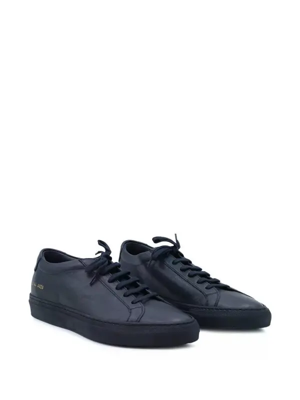 COMMON PROJECTS Achilles Leather Sneakers - Blue