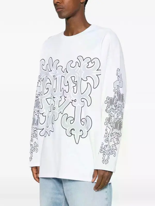 PDF Graphic-print Long-sleeve T-shirt