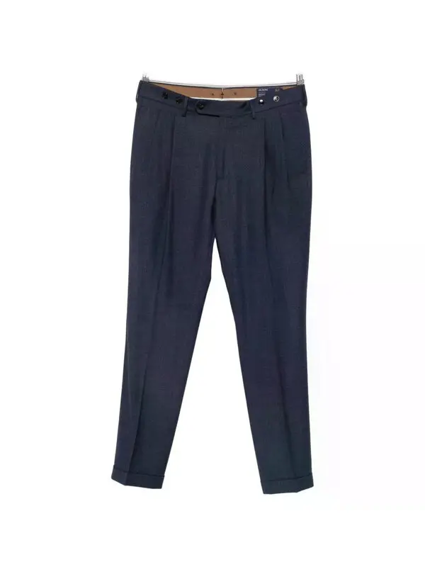 BERWICH Pleated Wool Trousers