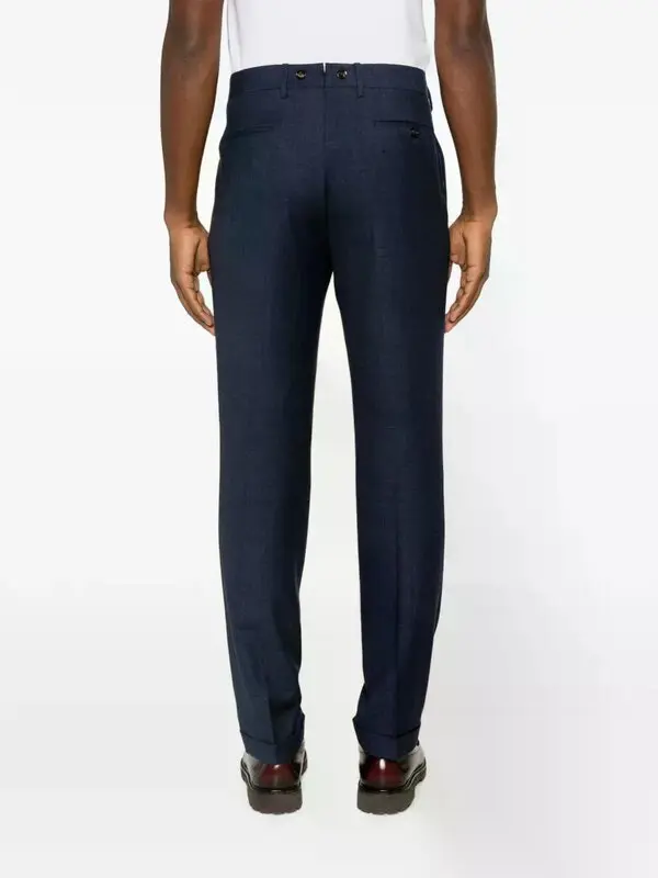 BERWICH Pleated Wool Trousers