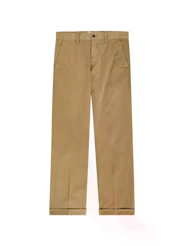 Gant Button-fastening Turn-up Trousers