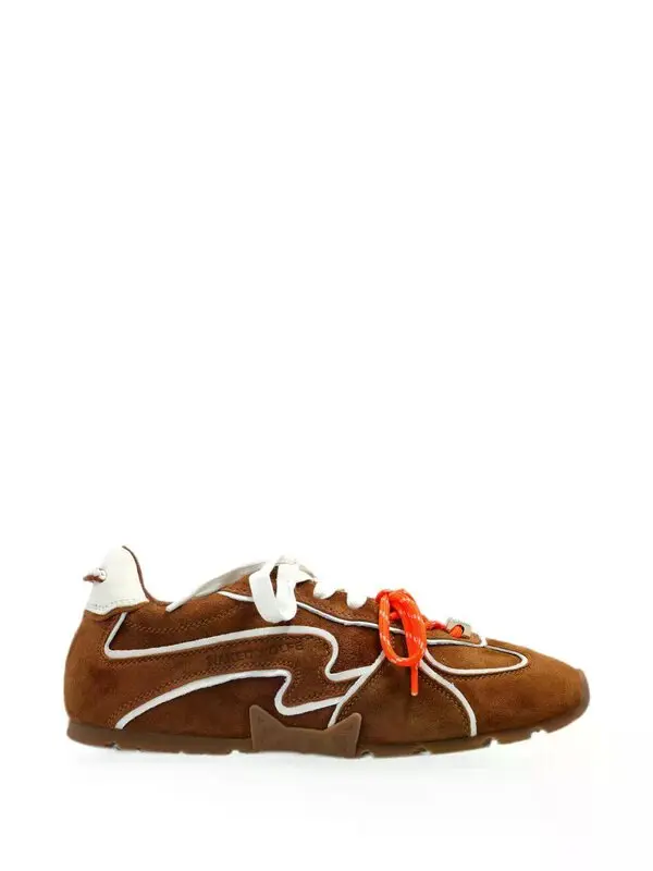 NAKED WOLFE Adored Suede Lace-up Sneakers