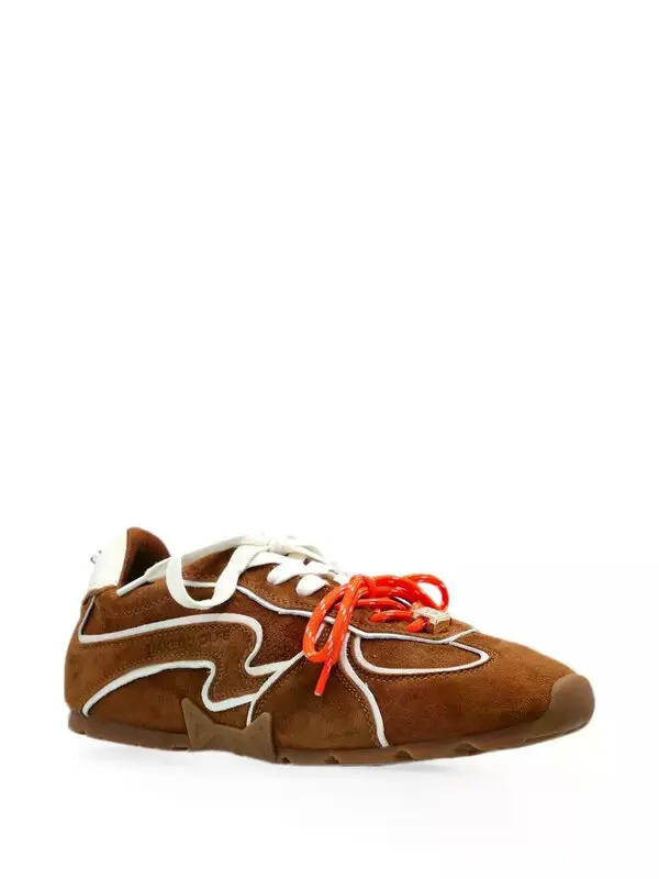 NAKED WOLFE Adored Suede Lace-up Sneakers