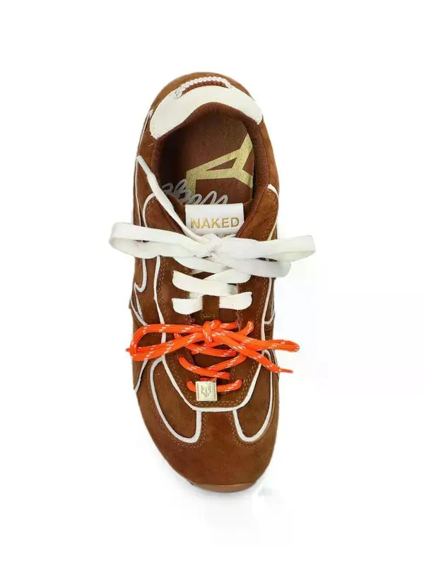 NAKED WOLFE Adored Suede Lace-up Sneakers