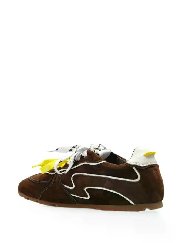 NAKED WOLFE Adored Suede Lace-up Sneakers