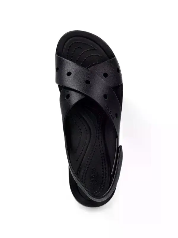 CROCS Brooklyn 4u Cross Strap Platform Sandals