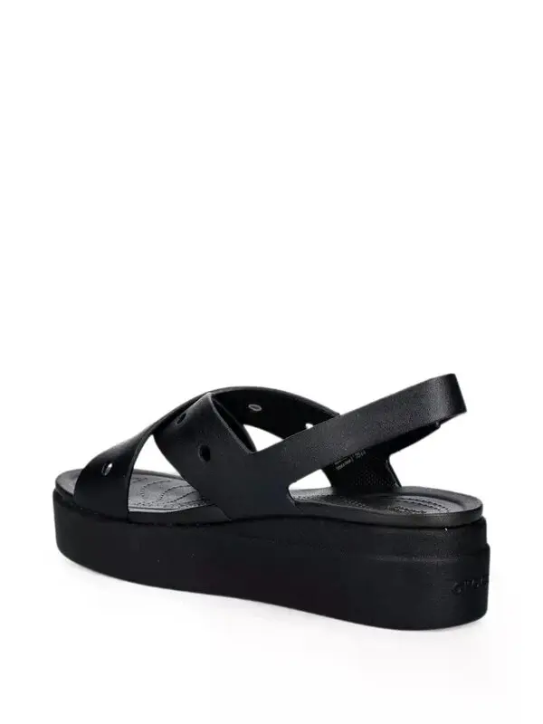 CROCS Brooklyn 4u Cross Strap Platform Sandals