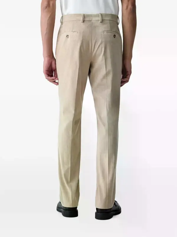 Karl Lagerfeld Corduroy Pressed-crease Trousers