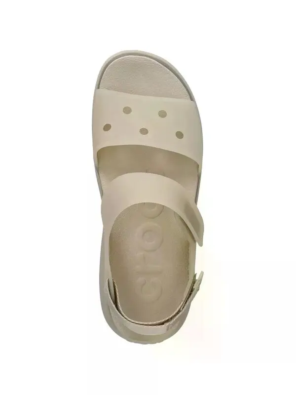 CROCS Soho Frosted Y Strap Platform Sandals