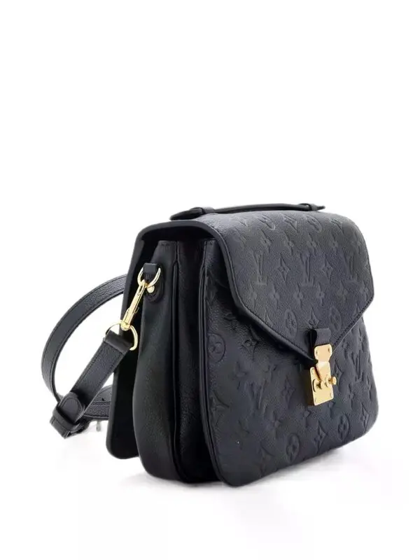 LOUIS VUITTON Pochette Metis Monogram Empreinte Leather Crossbody Bag
