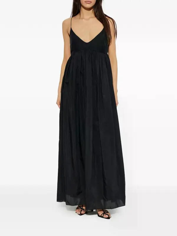 Matteau Voluminous Bralette Cotton Maxi Dress