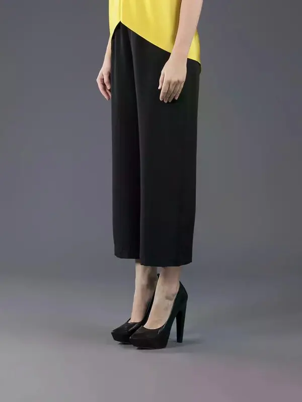 PETER COHEN Cropped Pull-on Trouser