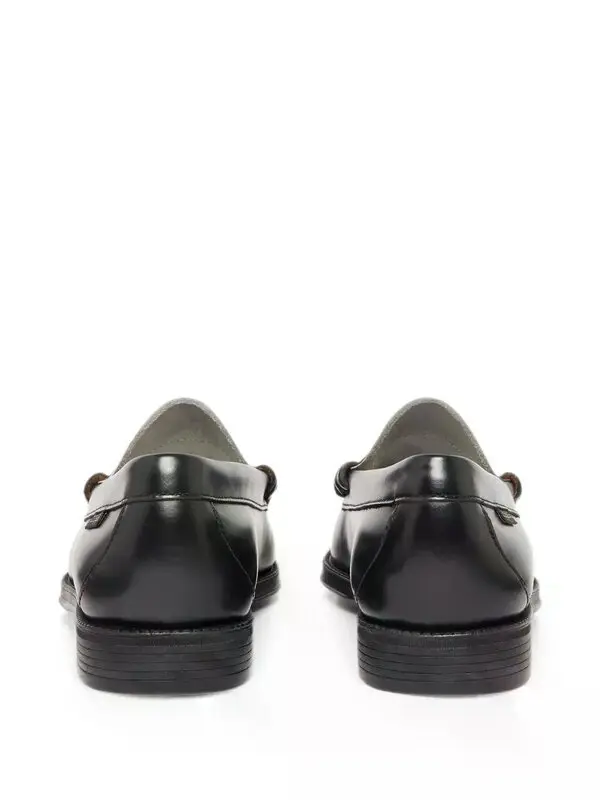 G.H.BASS Larson Flag Leather Loafers