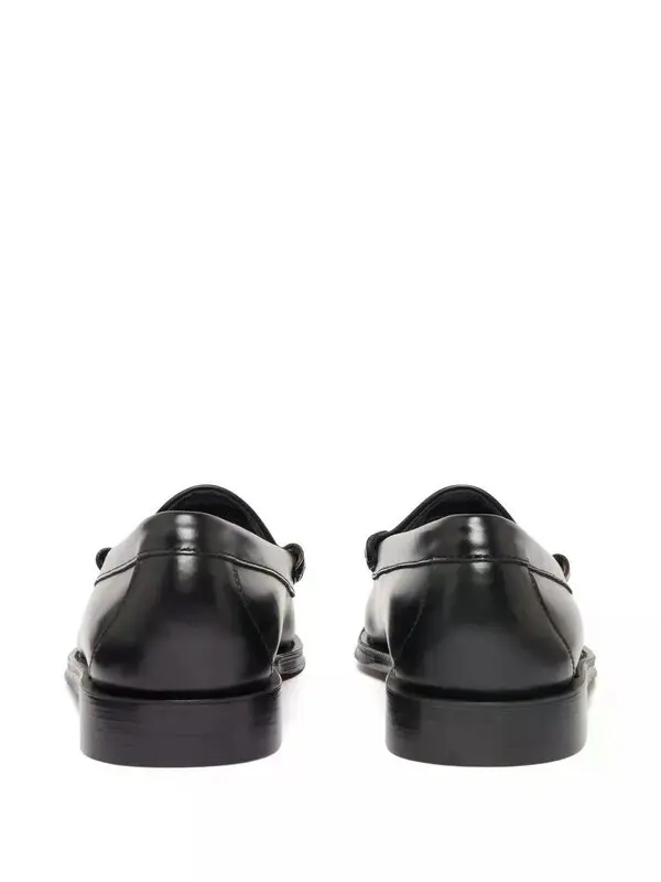 G.H.BASS Weejuns Velvet-panel Loafers