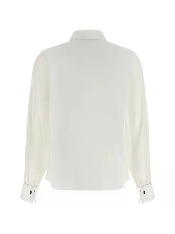 Peserico Punto Luce Long-sleeve Shirt - White