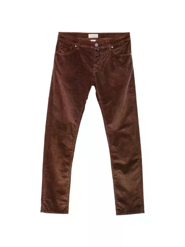 Jacob Cohen Corduroy Trousers - Brown