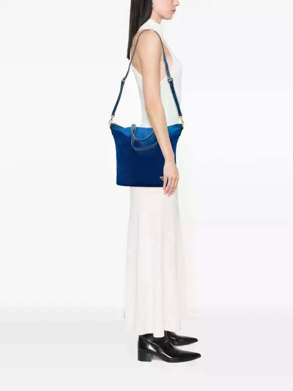 Prada 2013-2026 Tessuto Zip Top Convertible Tote Satchel