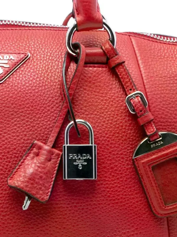 Prada 2013-2026 Vitello Daino Double Handle Satchel