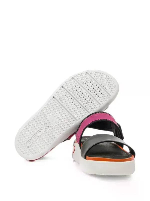 Geox Touch-strap Platform Sandals