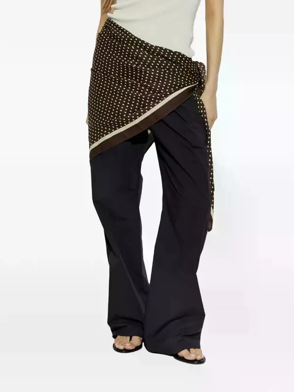 Matteau Polka-dot Silk Sarong