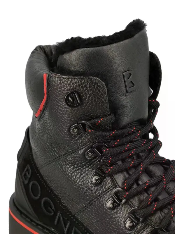 Bogner Lace-up Lug-sole Ankle Boots