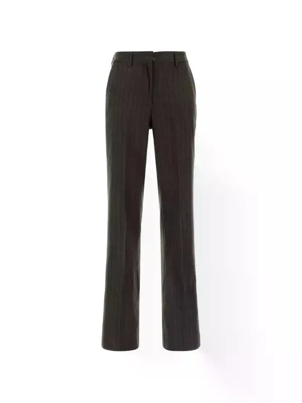 PT TORINO Jodie Pinstripe Wool Trousers