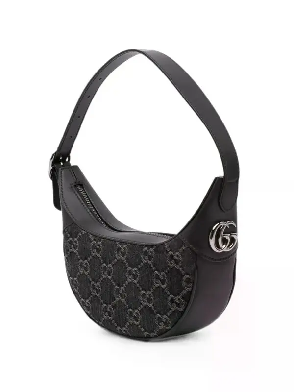 Gucci 2000-2015 Mini Gg Denim Ophidia Shoulder Bag