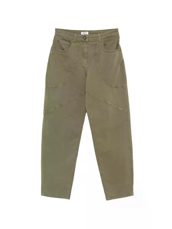 Liu Jo Seam Detail Trousers - Green